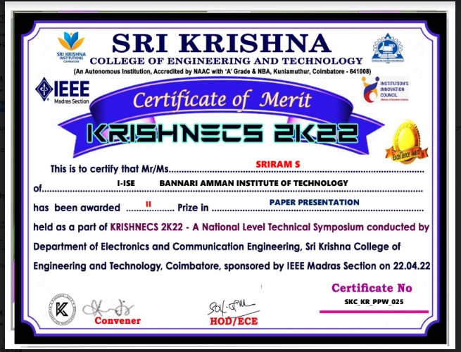 Sriram Suresh - Portfolio